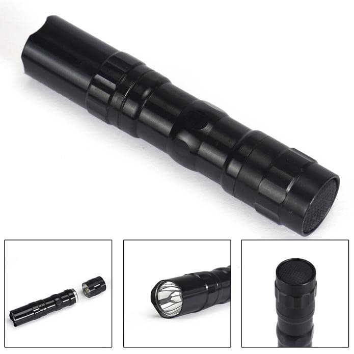 3W LED Tactical Small Flashlights-High Powered Flashlight Super Bright Focus Torches Flashlights for Outdoor Camping Hiking Home Emergency Bright Mini Handheld Pocket Flashlights (pat.1)