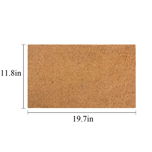Hamiledyi Reptile Carpet Mat Coconut Fiber,Tortoise Substrate Liner Lizard Reptile Coco Liner for Bearded Dragon Snake Gecko Turtle Lizard Chamelon Iguana
