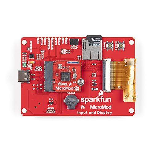 SparkFun MicroMod ESP32 Processor - Modular Interface Ecosystem That Connects ESP32 microcontroller/Processor Board to Various/Carrier Board peripherals