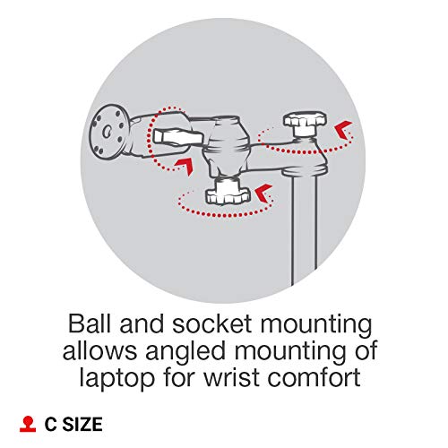 RAM MOUNTS No-Drill Mount for '15-25 Ford F-150, β17-24 F-250 + More RAM-VB-195-SW2 Compatible with RAM Tablet and Laptop Holders