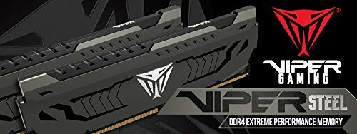 Patriot Memory Viper Steel DDR4 16GB (2 x 8GB) 4133MHz Performance Memory Kit - PVS416G413C9K