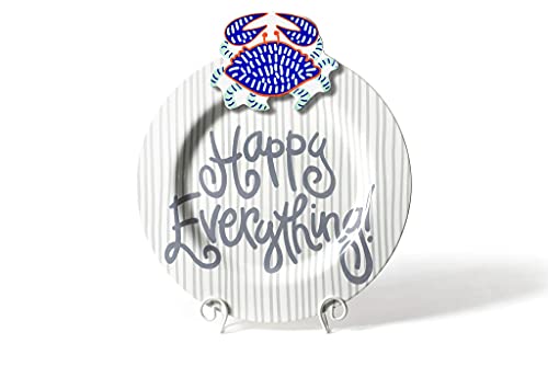 HAPPY EVERYTHING! Stone Skinny Stripe Big Round Platter