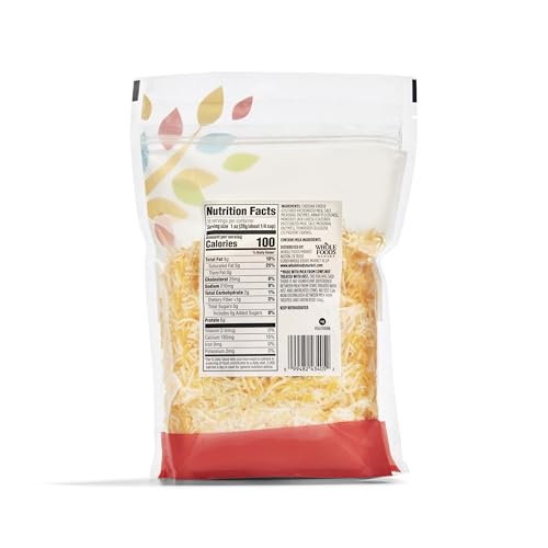 365 by Whole Foods Market, Blend Monterey Jack Cheddar Fancy Shred, 16 Ounce