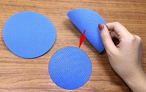PENTA ANGEL Spot Markers 24Pcs Round Floor Spots Carpet Mark Circles Sitting Dots for Teachers Classroom Preschool Kindergarten Elementary for Training and Drills, 4 Inch