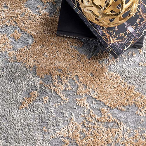 nuLOOM Cyn Abstract Accent Rug, 2' x 3', Silver