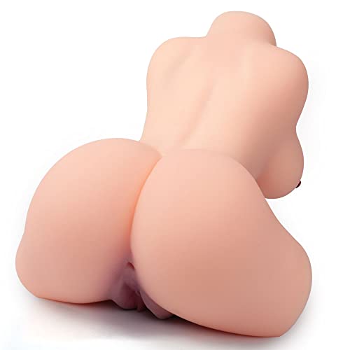 5.5LB Sex Doll Male Masturbator with Realistic Boobs Vagina& Anal, Lifelike Pocket Pussy with Built-in Spine,Adult Toys Love Doll for Men