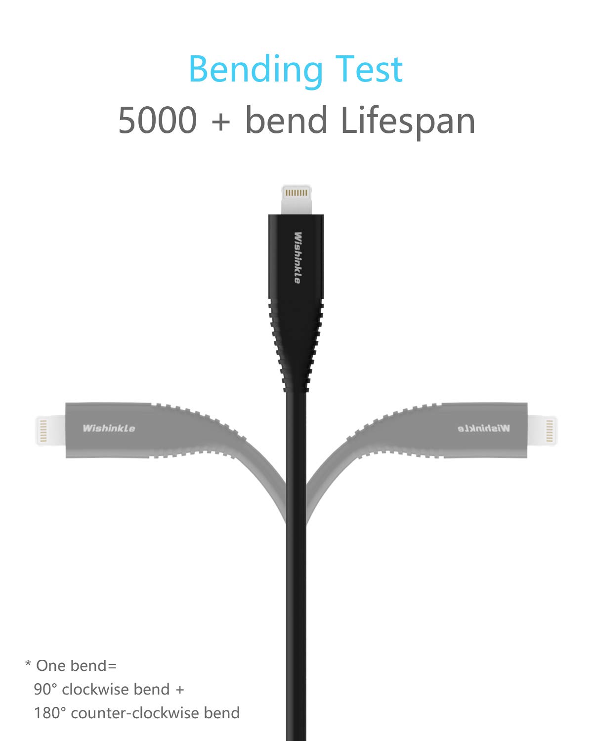 Wishinkle USB C to Lightning Cable 3.3ft iPhone 12 Charger [Apple MFi Certified] Type C to iPhone Cable for iPhone 12 11 Pro/X/8/8 Plus, iPad, Airpods Pro and More (B07XGVZHK3)