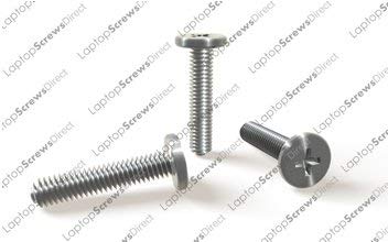 RapidSparesLtd Pack of 100 M2X11 New Sliver Wafer Head Laptop Machine Screw Philips Head