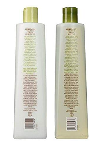 Tea Tree Oil Tingle Shampoo, Conditioner and Body Wash Set with Peppermint, Tea Tree and Eucalyptus Botanicals, Cruelty Free Trader Joe’s Tingle Variety Pack Bundle