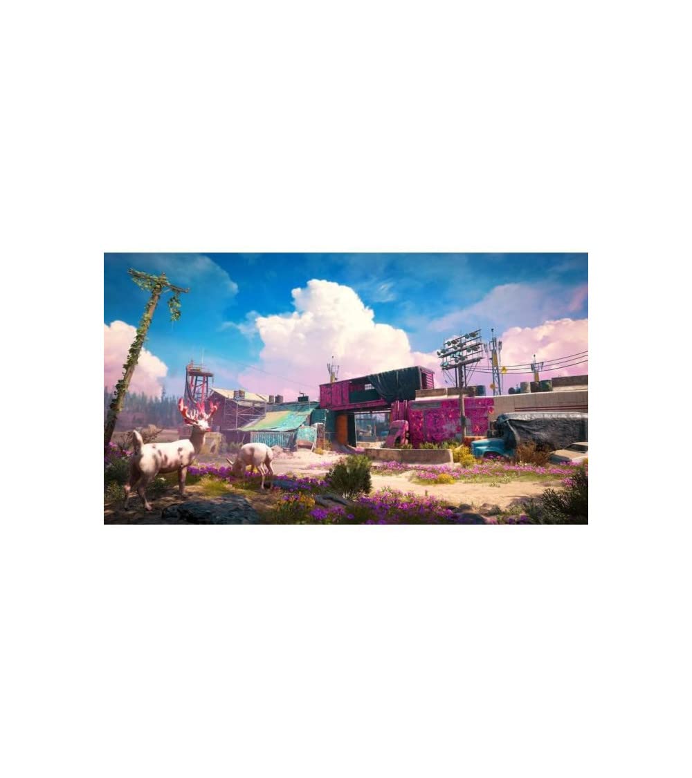 Ubisoft FAR CRY New Dawn - PS4 USB Hub, 4 Ports, 56 grams, Compatible with Gaming Consoles