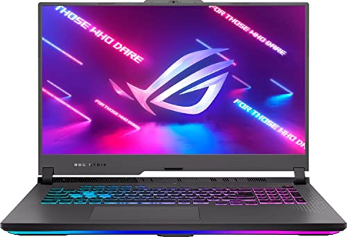 ASUS ROG Strix G17 GS713 Gaming & Entertainment Laptop (AMD Ryzen 9 7945HX 16-Core, 64GB DDR5 4800MHz RAM, 2x8TB PCIe SSD RAID 0 (16TB), GeForce RTX 4060, 17.3" 240Hz Win 11 Pro) with DV4K Dock
