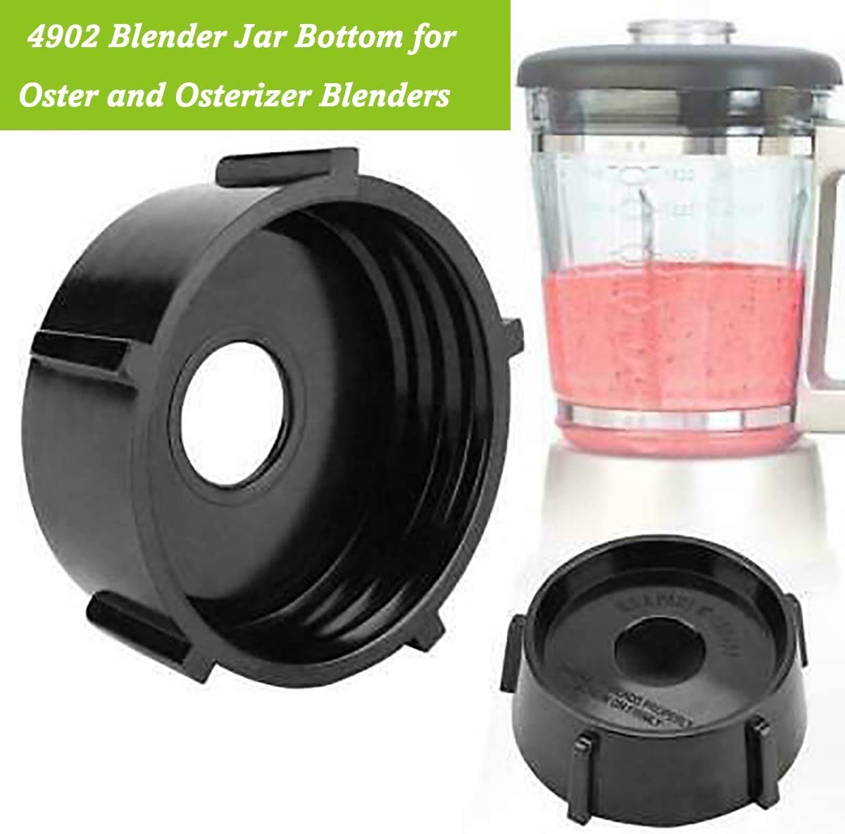 Blender Blade for Oster Osterizer with Sealing Ring Gasket Blender 4902 Blender Jar Bottom Coupling Stud Pin Kit Compatible with Oster Blender Glass Jar Replacement Kit