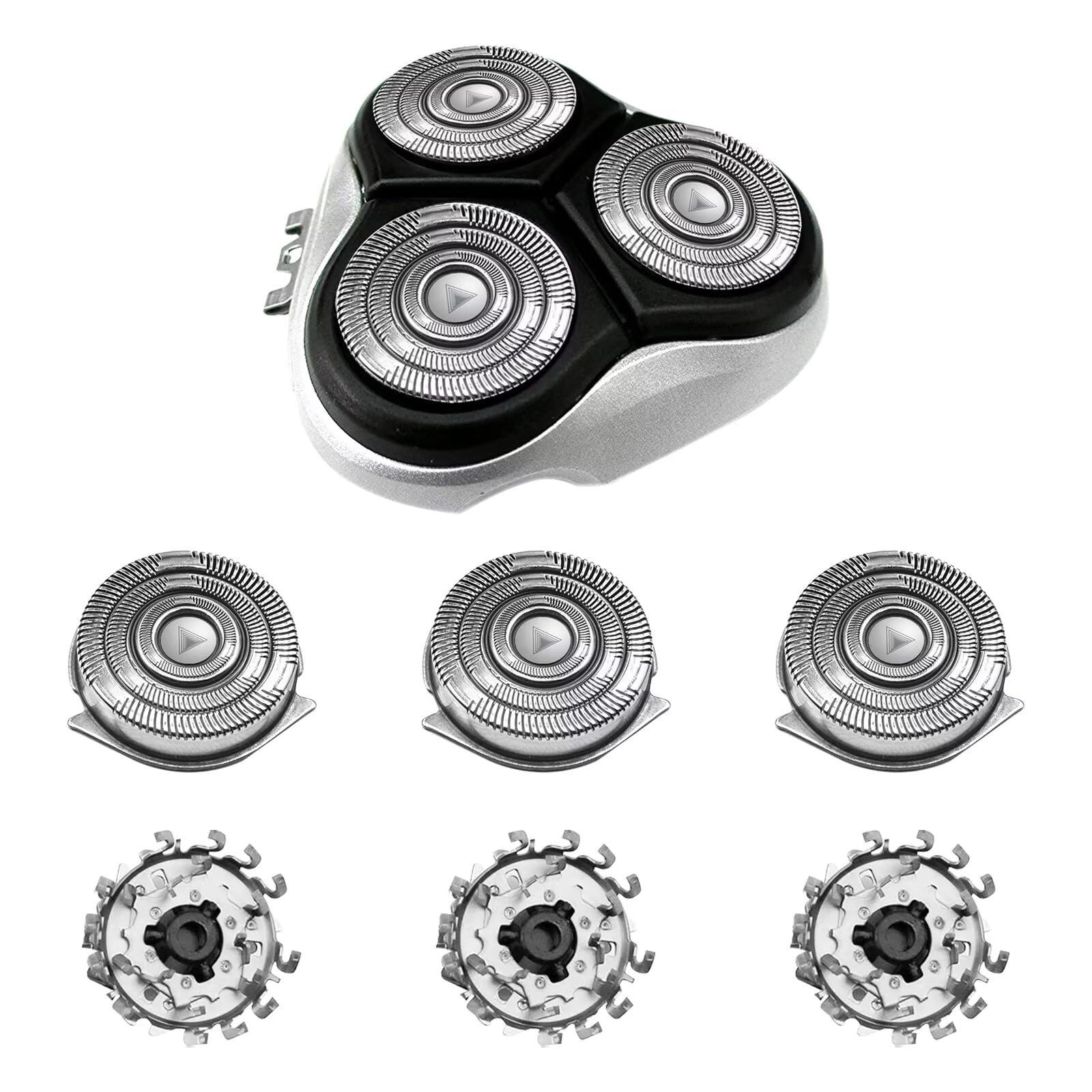 NEW Set of 3 Premium Replacement Shaver heads for SpeedXL SmartTouchXL HQ9 Razors