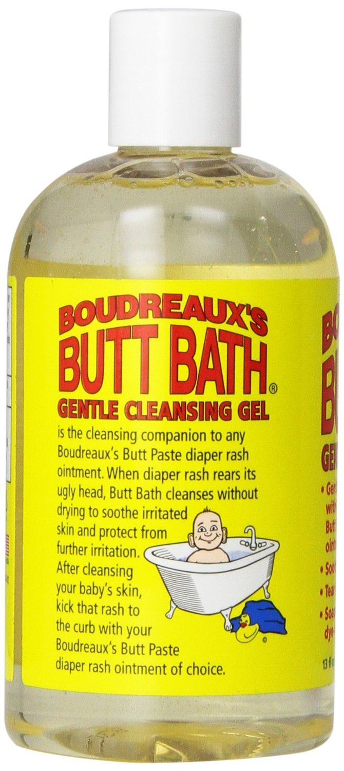 Boudreaux's Butt Bath Gentle Cleansing Gel, 13 Ounce (Pack of 2)