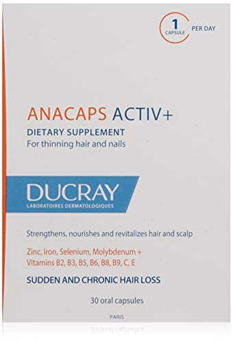 Ducray Anacaps Activ+, 30 ct.