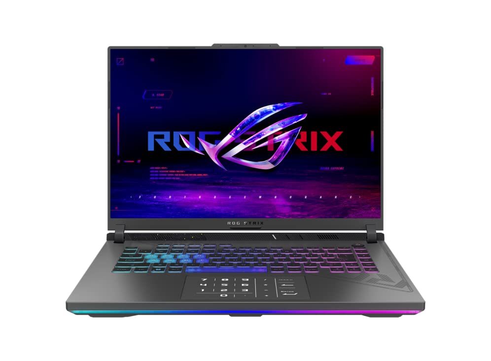 ASUS ROG Strix G16 Gaming Laptop 2023 | 16" 165Hz FHD+ Display | Intel i7-13650HX 14-Core 64GB DDR5 4TB SSD | NVIDIA GeForce RTX 4060 8GB WiFi 6E Thunderbolt RGB Backlit RJ45 | Win 11 | TLG 32GB USB
