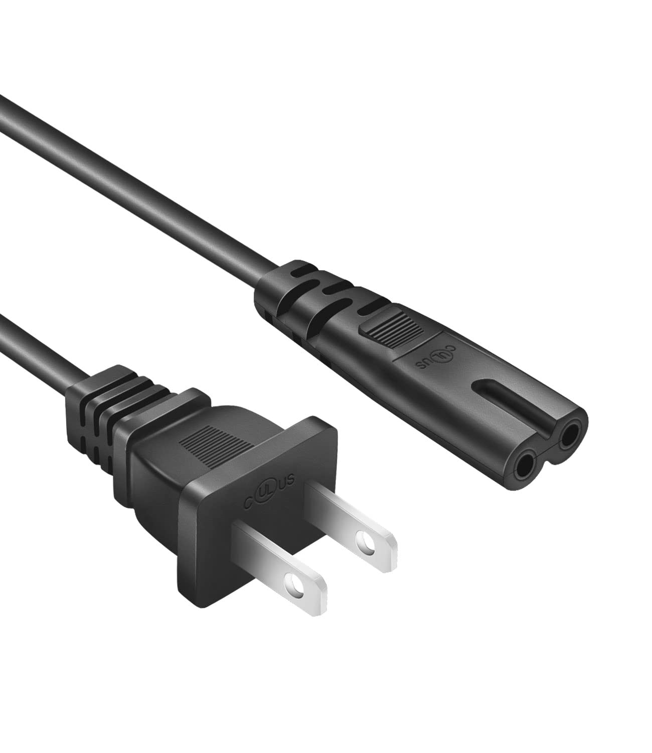 AC Power Cord for Xbox One S/X, Xbox Series X/S, Sony PS5, PS4, PS4 Slim, PS3 Slim Console Power Cable Replacement Power Supply Wall Cable - 6 Feet