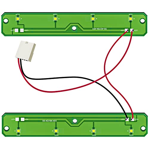 HPUY W11043011 Refrigerator LED Light Compatible with Whirlpool Kenmore Maytag Amana Ikea Refrigerator LED Light Module Replacment and Replace W10866538 EAP12070396 4533926 PS12070396 AP6047972