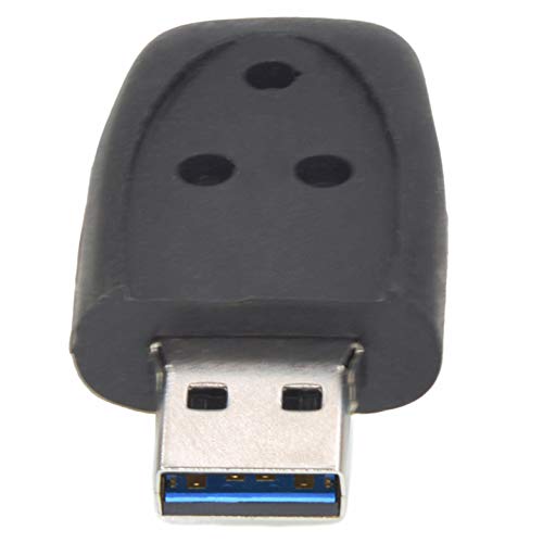 Flash Drive 64GB USB 3.0 Wristband Thumb Drive, Kepmem Soft Memory Sticks 64 GB Silicon Jump Drive, Black Bracelet Pendrive Data Storage Gift