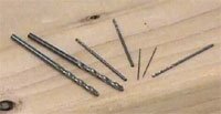 Carbon Twist Drill Size 57, .043"