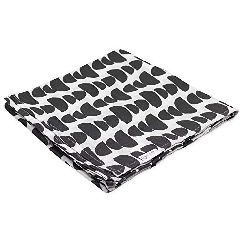 Mac & Moon Muslin Swaddle Blanket, Newborn Baby Boy Girl, Unisex Wild 3 Pack