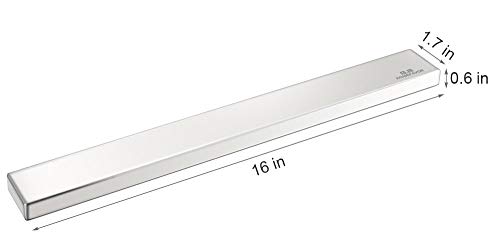 G.a HOMEFAVOR Stainless steel Magnetic Knife Holder 16-Inch Magnetic Knife Strip for Tidy Kitchen