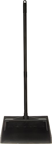 Carlisle FoodService Products 36141003 Duo-Pan Upright Lobby Pan, 30" Handle, Black (Pack of 6)