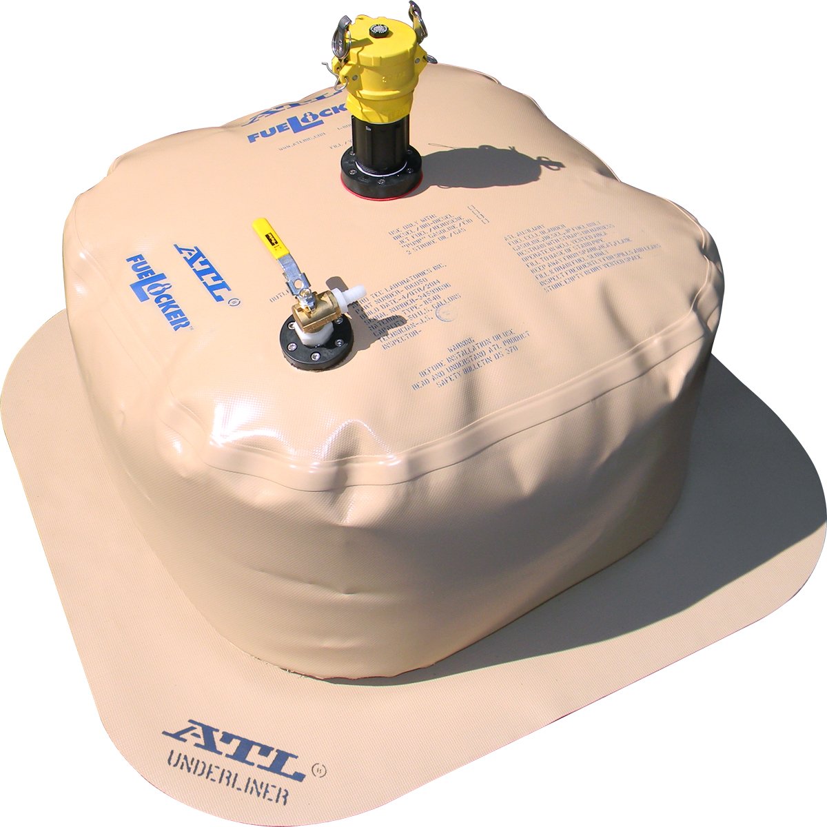 50 Gallon ATL FueLocker Auxiliary Fuel Bladder Kit With Tote-Bag & Tie-Down