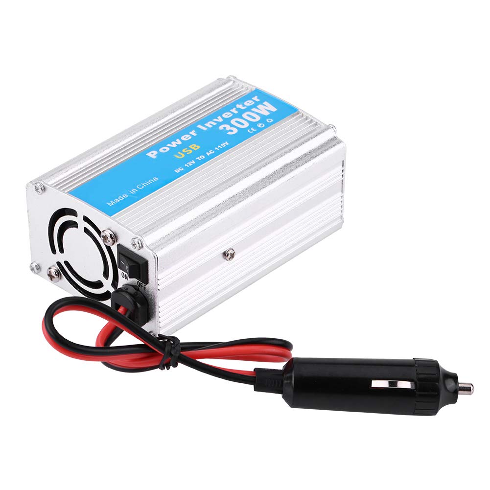 300W DC 12V to AC 110V Car Power Inverter Converter USB Adapter