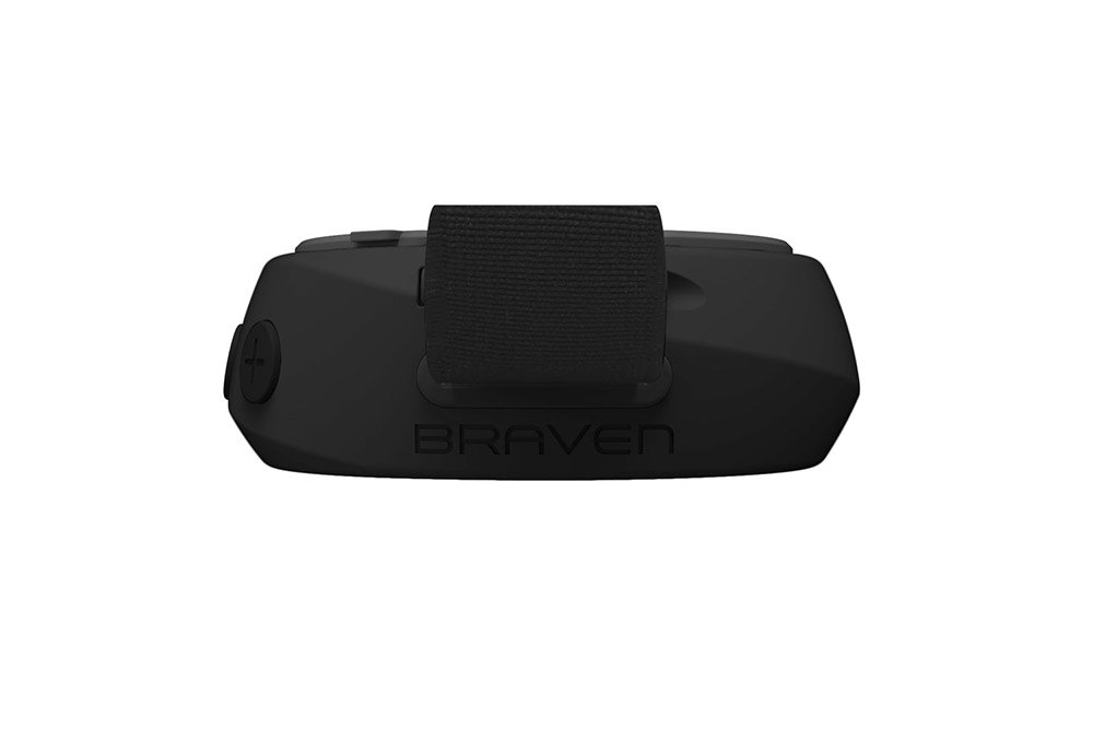 Braven 105 Wireless Portable Bluetooth Speaker [Waterproof][Outdoor][8 Hour Playtime] with Action Mount/Stand - Black