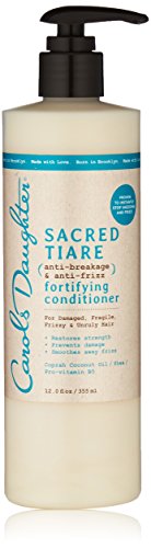 Carol's Daughter Sacred Tiare Anti-Breakage & Anti-Frizz Fortifying Conditioner, 12 Ounce