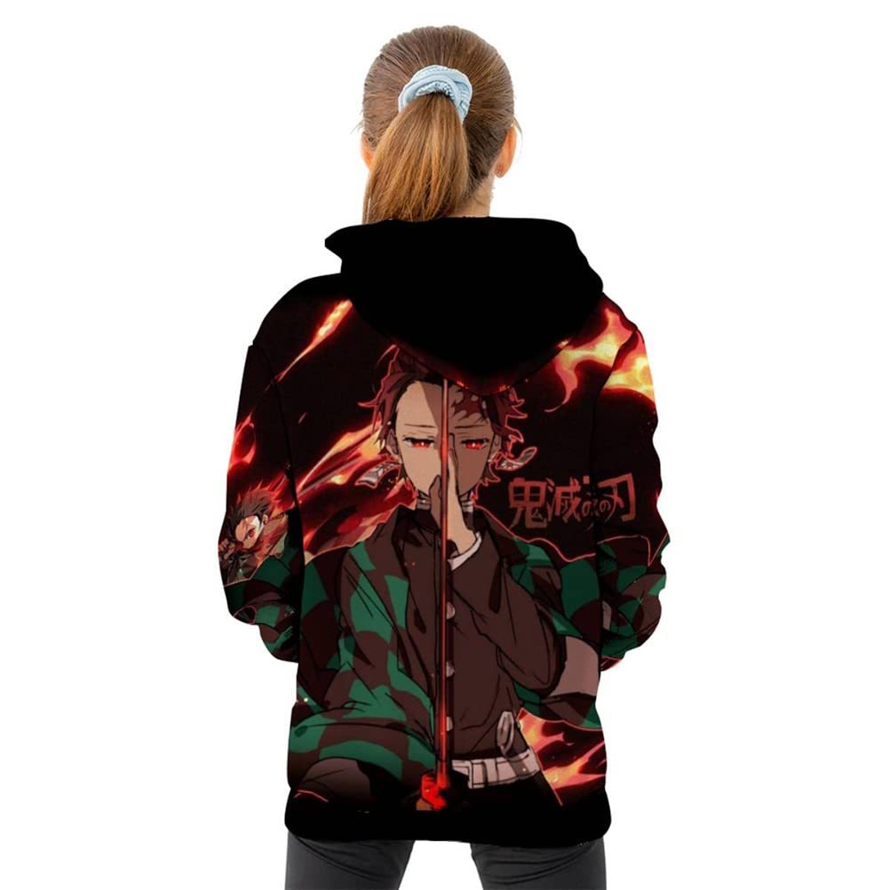 xinsheng kids anime Slayer casual 3D printed pullover toddler spring and autumn hoodie sweatshirt (style 11, 8-9)…