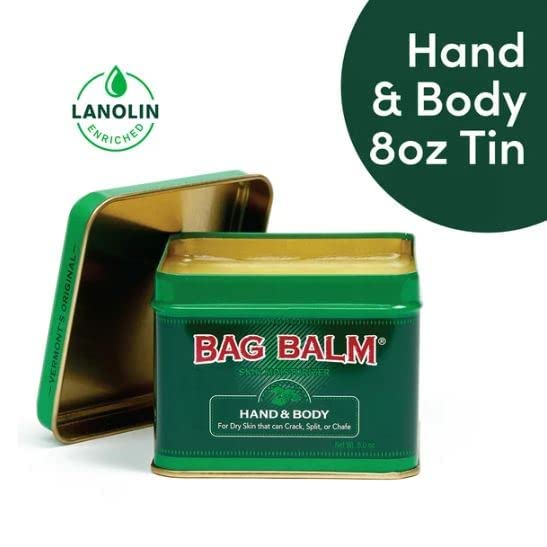 Bag Balm Skin Moisturizer Lotion - Hand and Body, 8 Ounces, Pack of 1