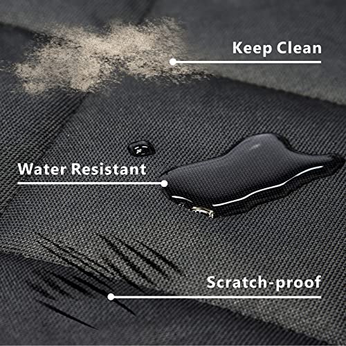 Veckle Cargo Liner, SUV Cargo Cover for Dogs with Side Flaps Hammock Water Resistant Nonslip Dog Seat Cover Cargo Area Protector Scratchproof for SUVs Sedans Vans