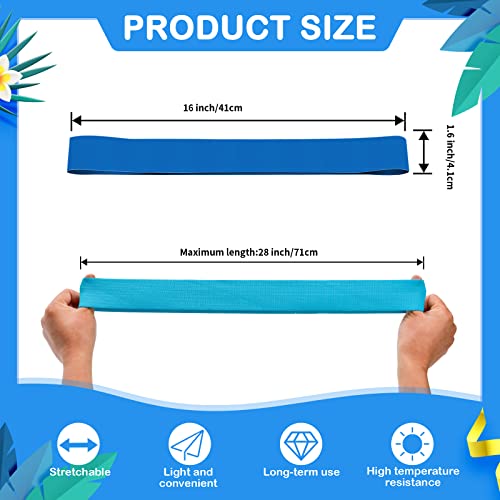 4 Pack Towel Bands for Beach, Pool & Cruise Chairs, The Better Towel Chair Clips Towel Holder Beach Towel Clips