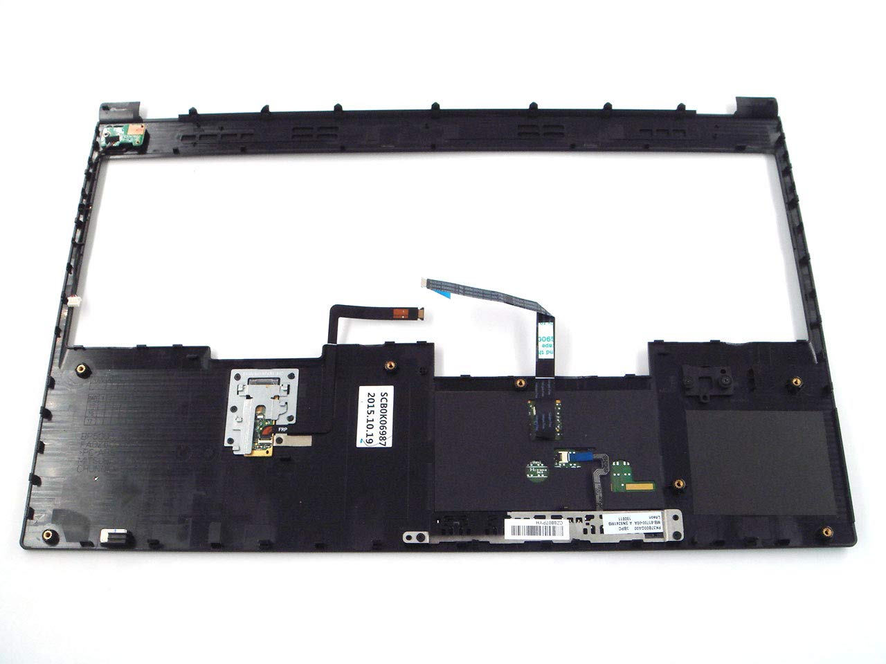 Genuine Parts for Lenovo ThinkPad P51 15 inch Upper case Palmrest Keyboard Bezel with Fingerprint 01HY707