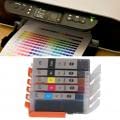 5 Color Printing Ink Cartridge Large Capacity Ink Cartridge for Office Printing Photos, Test Papers, Documents
