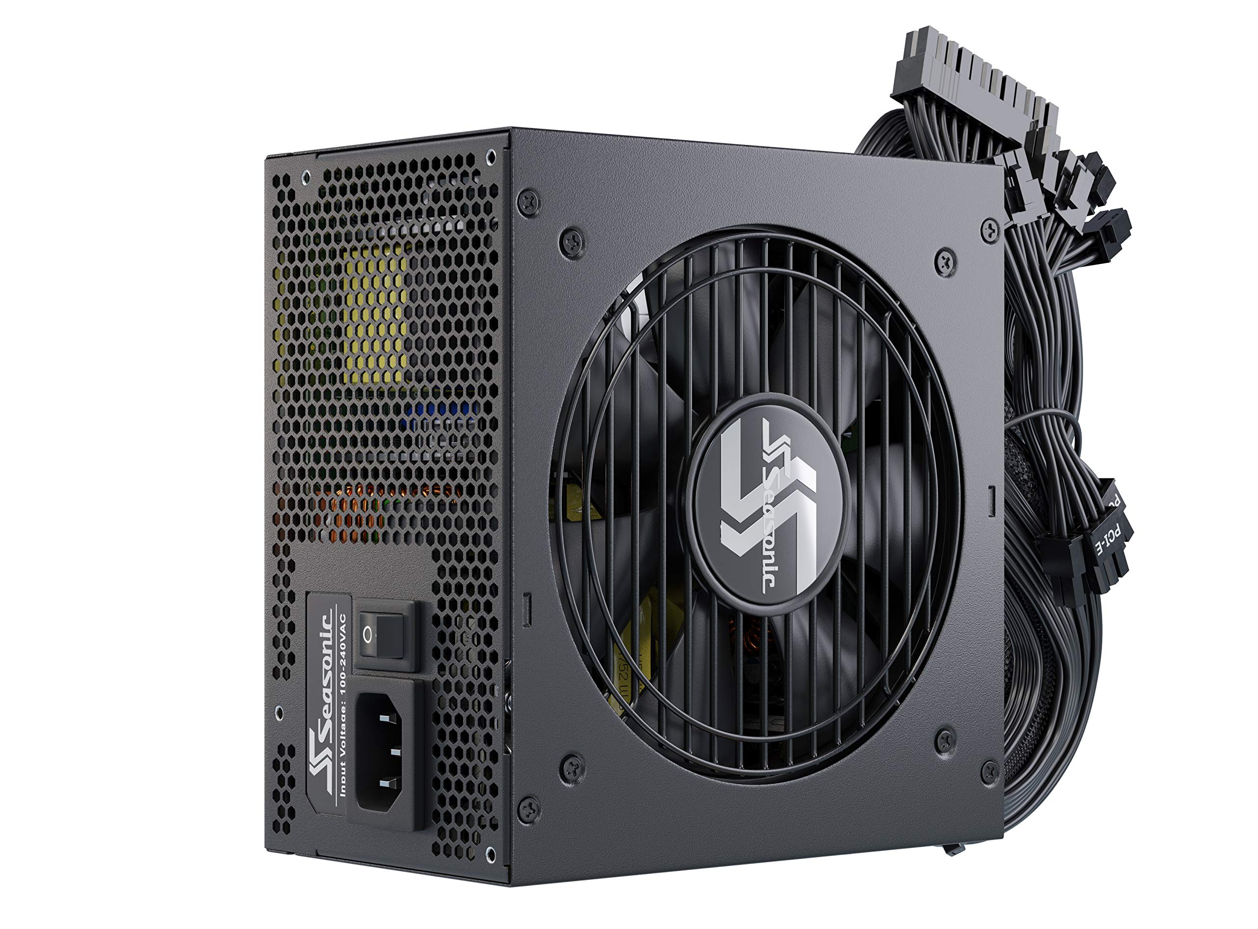 Seasonic Focus SSR-850FM, 850W 80+ Gold, Semi-Modular, Fits All ATX Systems, Fan Control in Silent and Cooling Mode, 7 Year Warranty, Perfect Power Supply for Gaming and Various Application