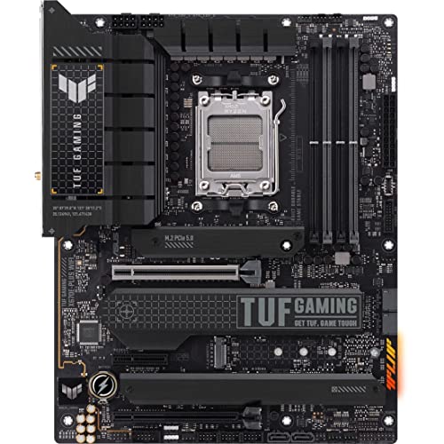 ASUS TUF Gaming X670E-PLUS WiFi 6E Socket AM5 (LGA 1718) Ryzen 7000 ATX Gaming Motherboard(16 Power Stages, PCIeÂź 5.0, DDR5 Memory, Four M.2 Slots,2.5 Gb LAN,USB 4, Aura RGB Lighting)