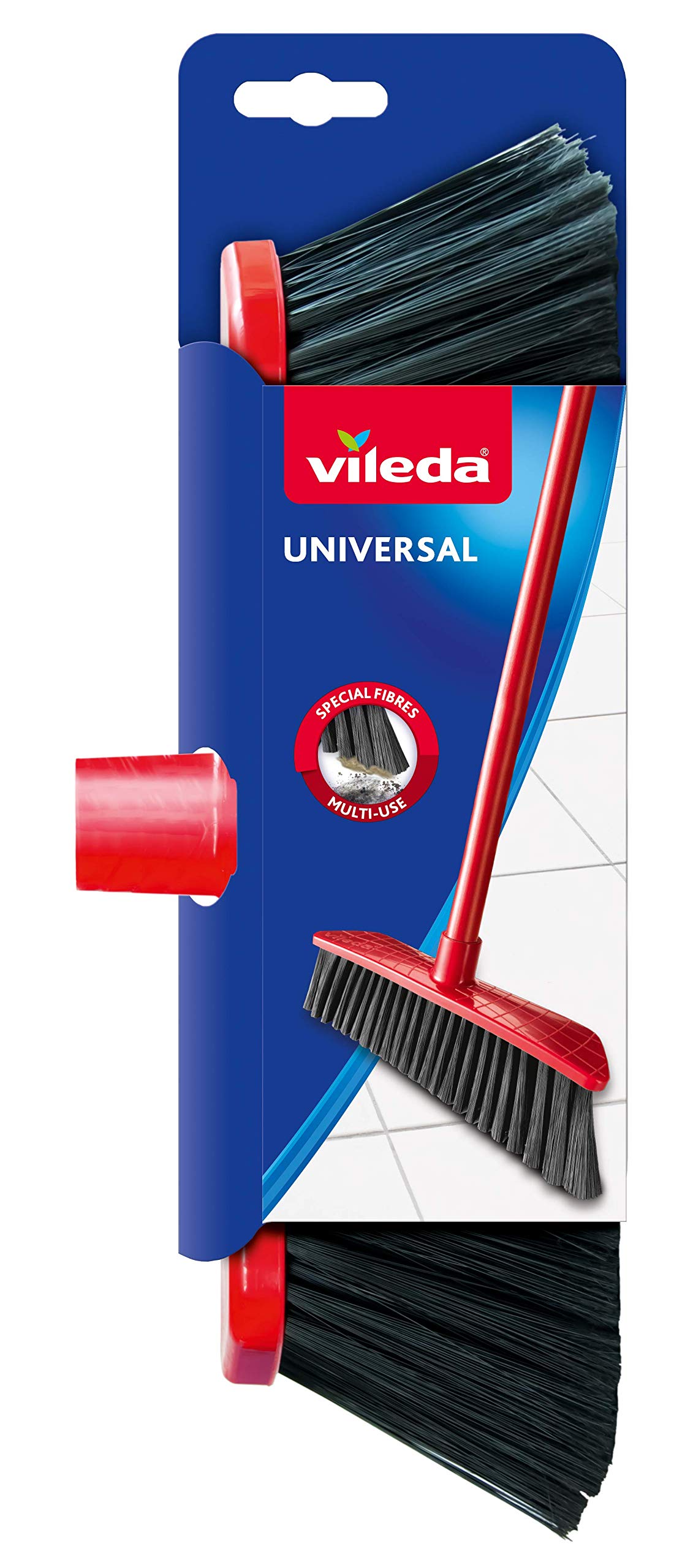 Vileda Universal Brush Replacement, Red and Black