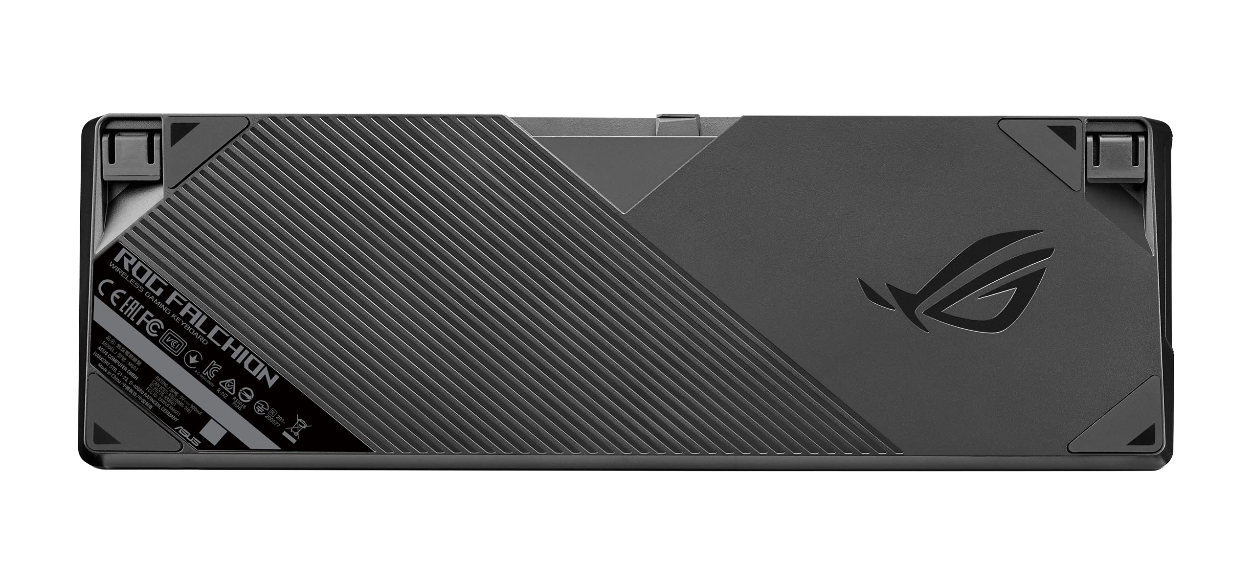 ASUS ROG Falchion Wireless 65% Mechanical Gaming Keyboard | 68 Keys, Aura Sync RGB, Extended Battery Life, Interactive Touch Panel, PBT Keycaps, Cherry MX Brown Switches, Keyboard Cover Case (Renewed)