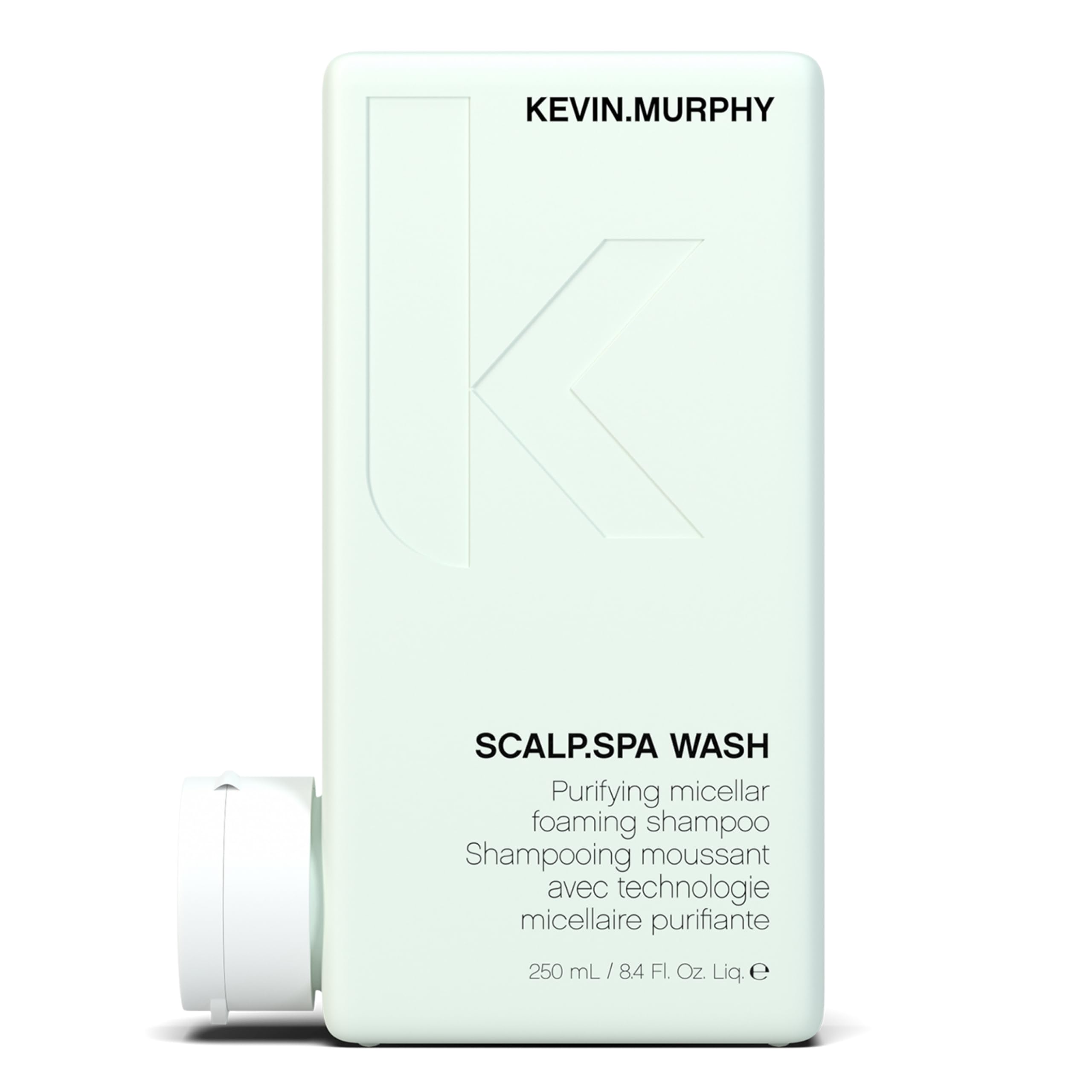 KEVIN.MURPHY SCALP.SPA WASH - Clarifying Scalp Shampoo - For All Hair Types - Soothes Dry Scalp - Colour Safe - Sulphate & Paraben Free Shampoo - 250 mL / 8.4 fl oz