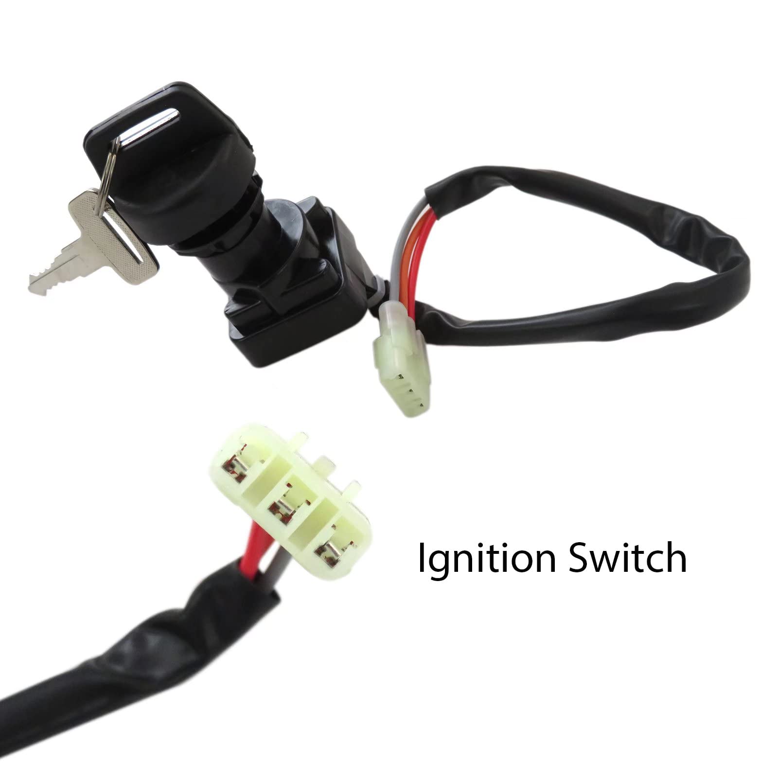 3430-040 3509-004 3313-439 Ignition Key Switch for Arctic Cat 400 Automatic -- 2000, 2003-2007, 2013-2015