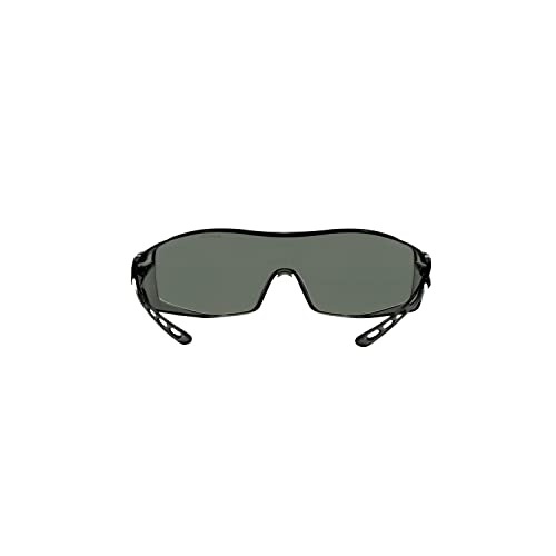3M Safety Eyeglass Protectors with Scratch Resistant Lens, Tinted Gray Safety Glasses, Gray Lens, 1-Pair