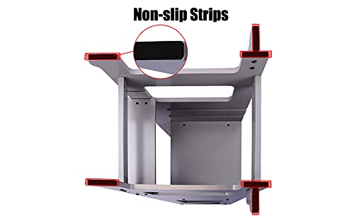 Toddler Kitchen Step Stool Toddler Standing Tower Toddler Step Stool Toddler Tower with Message Boards Safty Rail-Adjustable Kids Kitchen Step Stool for Kitchen Counter Bathroom Sink (Grey)