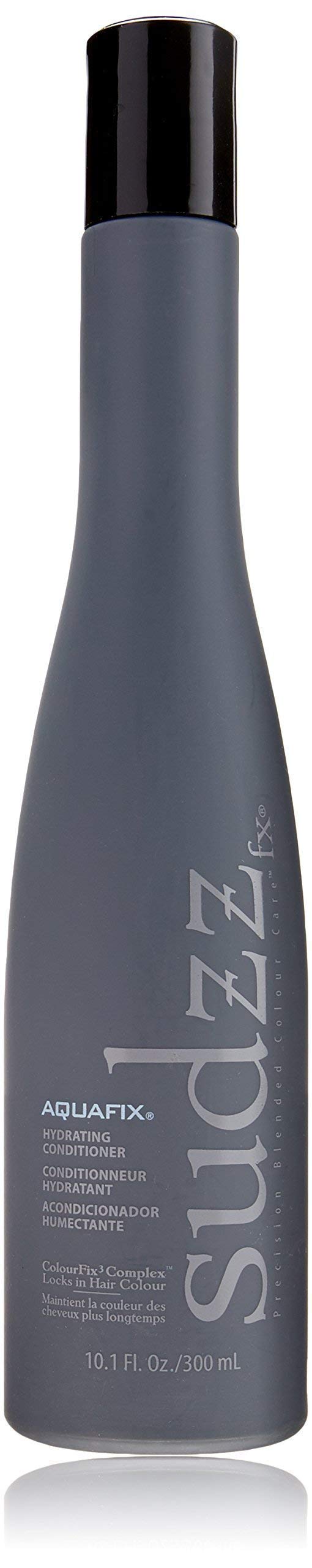 SUDZZFX Cashmere Hydrating Shampoo, 10.1 Fl Oz & Aquafix Hydrating Conditioner, 10.1 Fl Oz
