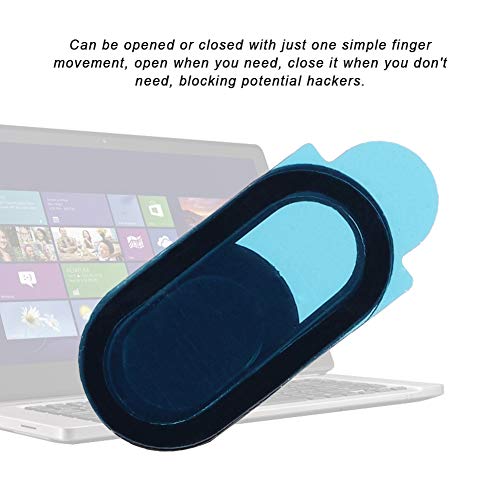 Vingvo 0.8Mm Webcam Cover, Web Camera Cover, Abs Webcam Cover Easy And Simple Installation For Smartphones Tablets(6 Pieces)