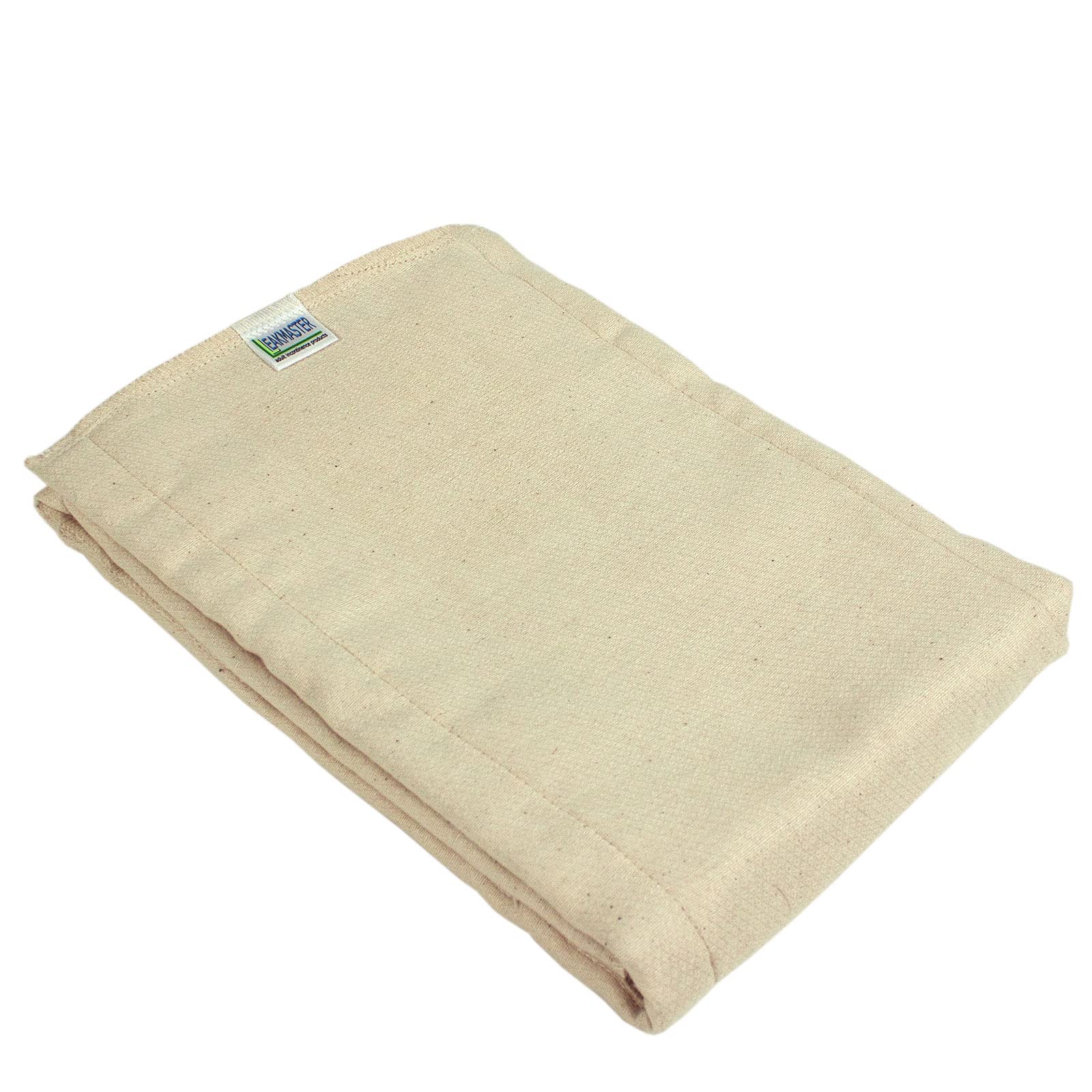 LeakMaster Organic Adult Prefold Cloth Diaper - Size Small (26 to 32 Inch Waists)- 100% Organic Birdseye Weave Cotton - Extra Soft, Durable and Earth Friendly