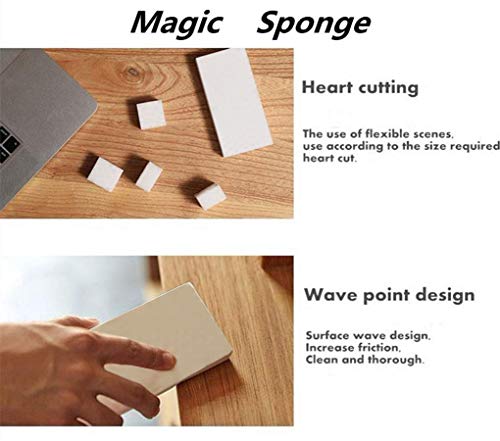 Dr.WOW 21 Pcs/Lot Magic Sponge ,Melamine Sponge - 2X Thicken 2X Long Lasting Cleaning,Eraser Sponge In Kitchen Air Fryers, Bathroom, Office Work Well