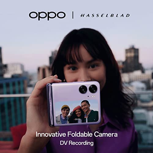 OPPO Find N2 Flip Dual-SIM 256GB ROM + 8GB RAM (GSM only | No CDMA) Factory Unlocked 5G Smartphone (Astral Black) - International Version